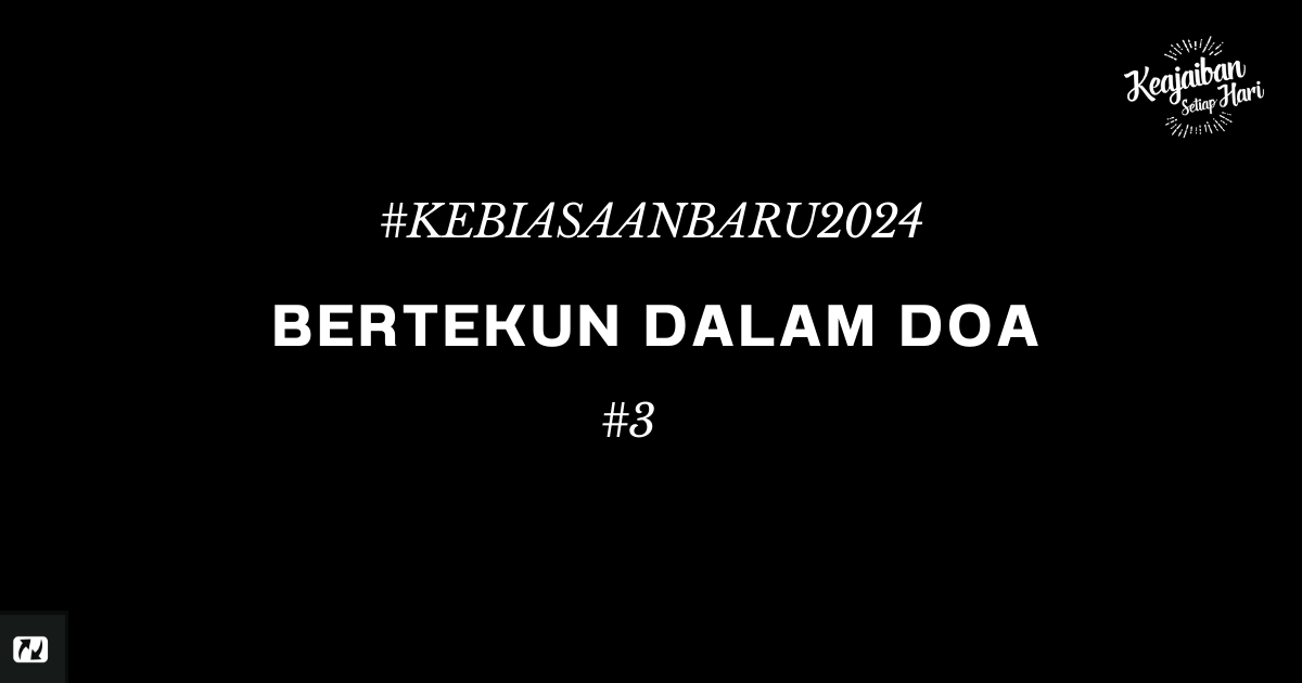 Bertekun dalam DOA! - id.Jesus.net