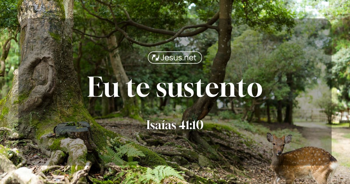 Eu te sustento - por.Jesus.net